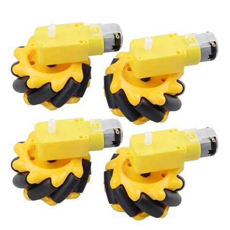 60mm Mecanum Wheel Robot With 4pcs Tt Motor For Ar Vicedeal