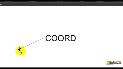 Label Coordinate Automatically With Autocad Block Youtube
