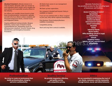 Security Brochure