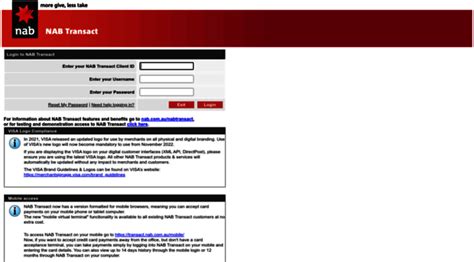 Transact Nab Com Au NAB Transact Welcome To NAB Transact NAB