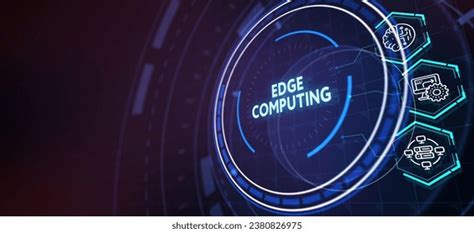 Edge Computing Modern Technology On Virtual Stock Photo 2257074911 Shutterstock