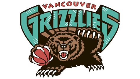 Vancouver Grizzlies Logo Symbol Meaning History Png Brand