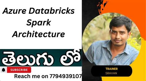 10spark Architecture In Telugupyspark Tutorialsdatabricks Tutorials