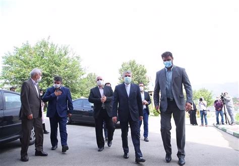 حضور مسئولان کمیته ملی المپیک در محل یادبود درگذشتگان و شهدای رشته قایقرانی تسنیم