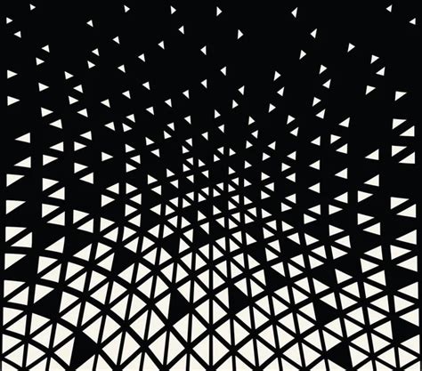 Abstract Seamless Geometric Triangle Pattern Vector Background Stock