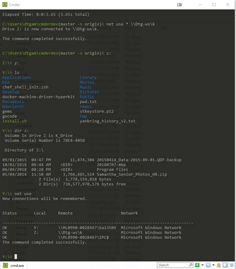 Cannot Access Mapped Drive From Cmder · Issue 1939 · Cmderdevcmder · Github