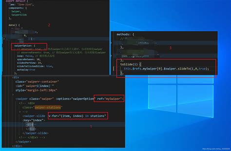 Vuejs How I Can Use Vue Awesome Swiper With Slideto Stack Overflow