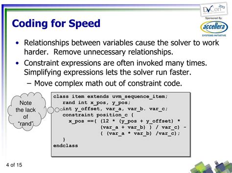 PPT Unconstrained UVM SystemVerilog Performance PowerPoint Presentation ID