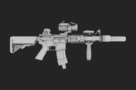 3d Rifle Mk18 Mod 0