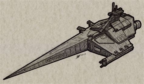 Imperial Vasta Class Gun Destroyer 00 By Atolmazel On Deviantart