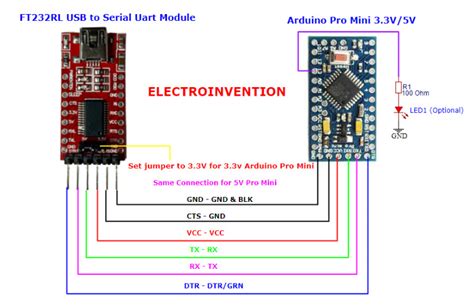Arduino Pro Mini 5v Programmer Serial Uart Ft232rl Problem Pro Mini