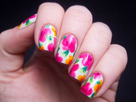 Floral Nail Art Nail Designs To Diy