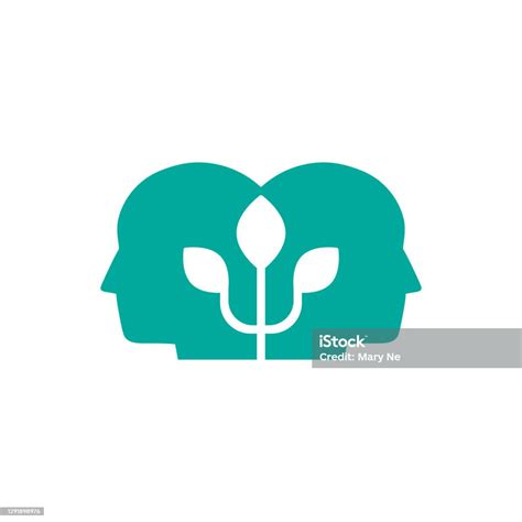 그리스 어 문자 Psi와 블루 남자의 머리 흰색에 고립 된 신경 심리학 및 심리학 로고 로고에 대한 스톡 벡터 아트 및 기타 이미지 로고 0명 감정 Istock