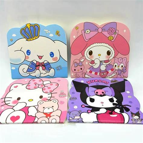 24頁卡通三麗鷗線圈筆記本可愛mymelody Kuromi Cinnamoroll日記本筆記本卡哇伊日記速寫本辦公用品 蝦皮購物