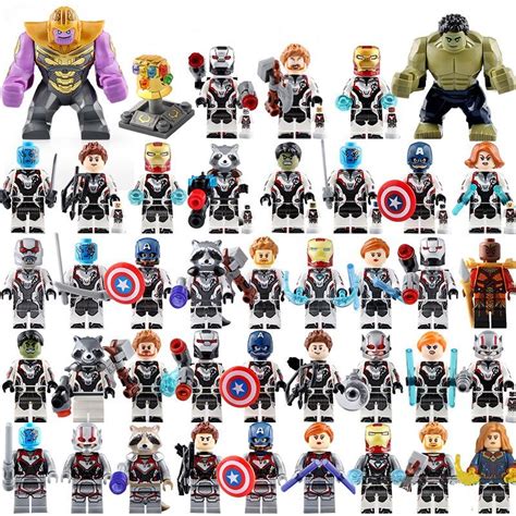 41pcs Avengers Endgame Movie Character Minifigures Compatible Lego