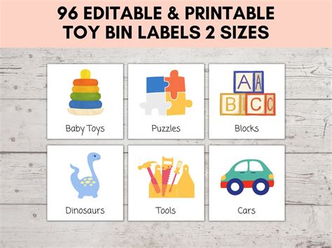Toy Bin Labels Editable At Lynn Sparks Blog