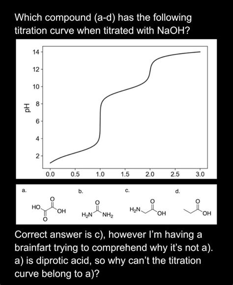 Grade 11 Chemistry Titration Titratiok Curve With Two Equivalence Points Rhomeworkhelp