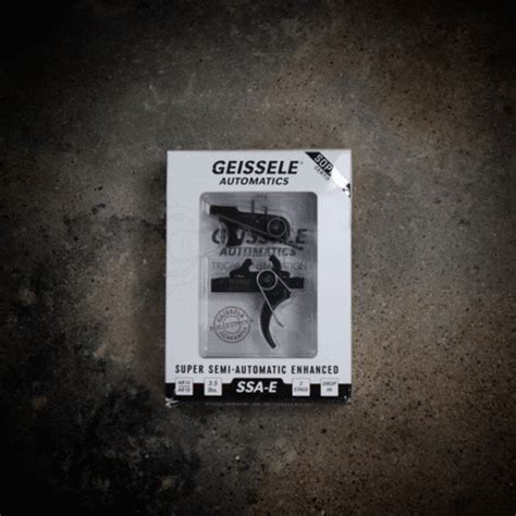 Geissele Super Semi Automatic Enhanced Ssa E Two Stage Trigger American Resistance
