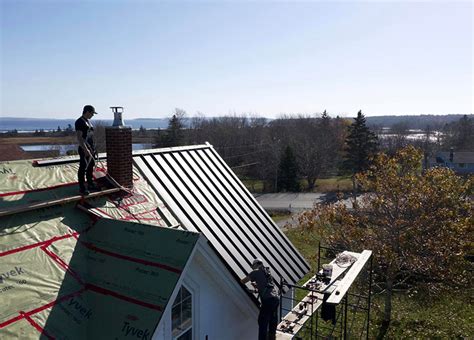 Standing Seam Steel And Standard Seam Metal Roofer Nova Scotia Klad