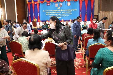 លោកស្រីកិត្តិសង្គហបណ្ឌិត ម៉ែន សំអន ៖ រាជរដ្ឋាភិបាលកម្ពុជាបានយកចិត្តទុក្ខដាក់ ដល់