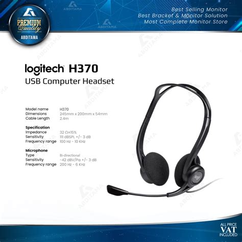 Jual Logitech H Usb Computer Headset Shopee Indonesia