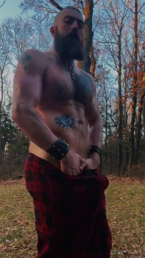 hot viking stretches outside 8