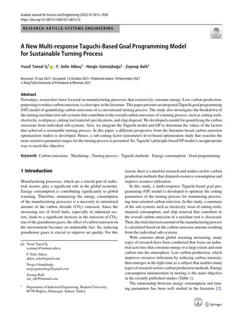 a new multi response taguchi based goal programming model for