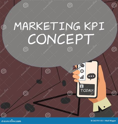 Writing Displaying Text Marketing Kpi Concept Business Overview Measure Efficiency Of Campaigns