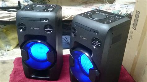 Sony mhc-v11 test view - YouTube