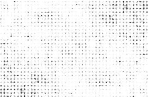 Free Vector Black And White Grunge Halftone Pattern Texture Background