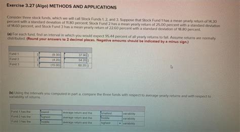 Solved Exercise Algo METHODS AND APPLICATIONS Chegg Com