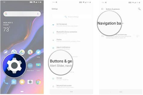 How To Use Navigation Gestures On The OnePlus T Android Central