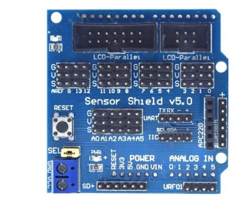 Placa De Expansión Sensor Shield V50 Para Arduino