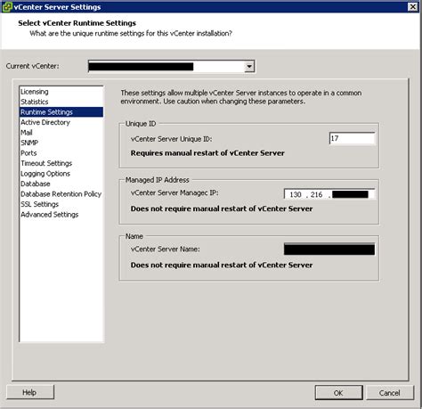 VCenter Server IP Address Change Makes ESXi Servers Disconnected Steven Kang