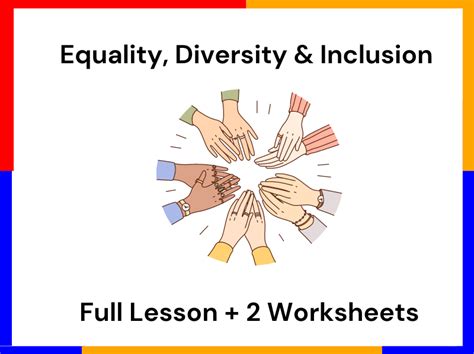Equality And Diversity Powerpoint Lesson Teaching Resources