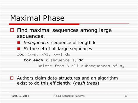Ppt Mining Sequential Patterns Powerpoint Presentation Free Download