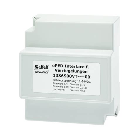 Assa Abloy Eped® Interface Für Verriegelungen Zum Verteilereinbau