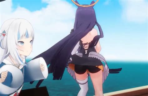 Hololive English Ina S Back Danbooru