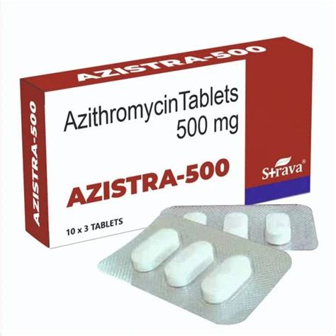 Azithromycin 500 Mg 1 3 Tablets At ₹ 170 Stripe In Thane Id 2854569519662