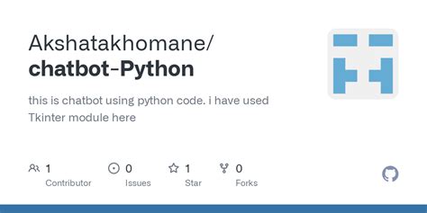 Github Akshatakhomane Chatbot Python This Is Chatbot Using Python Code I Have Used Tkinter