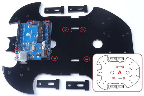 Assemble The Car SunFounder In Kit Documentation