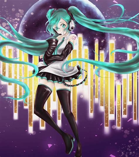 Hatsune Miku Birthday 2022 Illustration By Aikopandaen On Deviantart