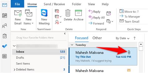 How To Fix The Attachments Not Showing In Outlook Issue