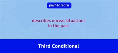 Third Conditional Exercises And Examples B1 Grammar Lesson