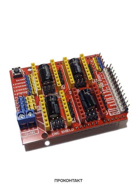 Шилд для управления станком с ЧПУ Cnc Shield V3 0 купить в магазине радиотехники «Проконтакт
