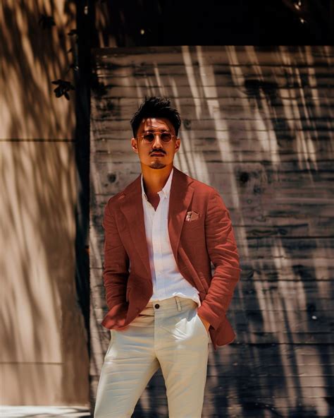Beige Blazer With Beige Chinos Hockerty