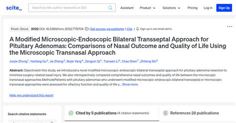 A Modified Microscopic Endoscopic Bilateral Transseptal Approach For