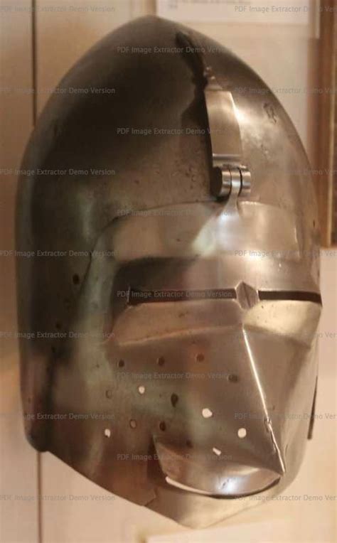Medieval Bascinet Helmet 1370 1400