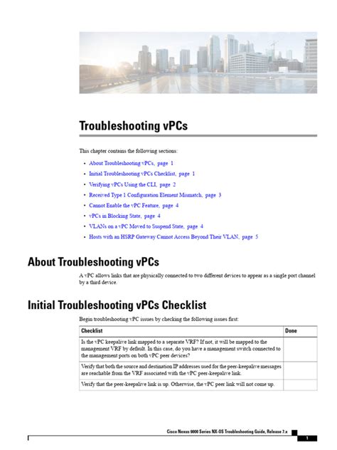 Cisco Nexus 9000 Series Nx Os Troubleshooting Pdf Network Architecture Computer Architecture