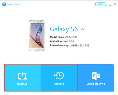 Android Data Recovery How To Backup And Restore Samsung Galaxy S6 And S6 Edge